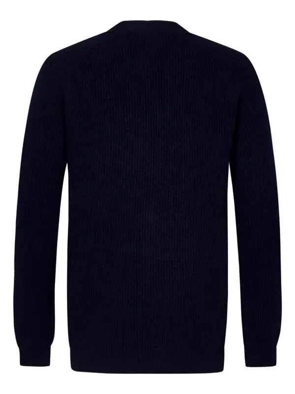 FRANZESE COLLECTION Ribbed Cashmere Cardigan