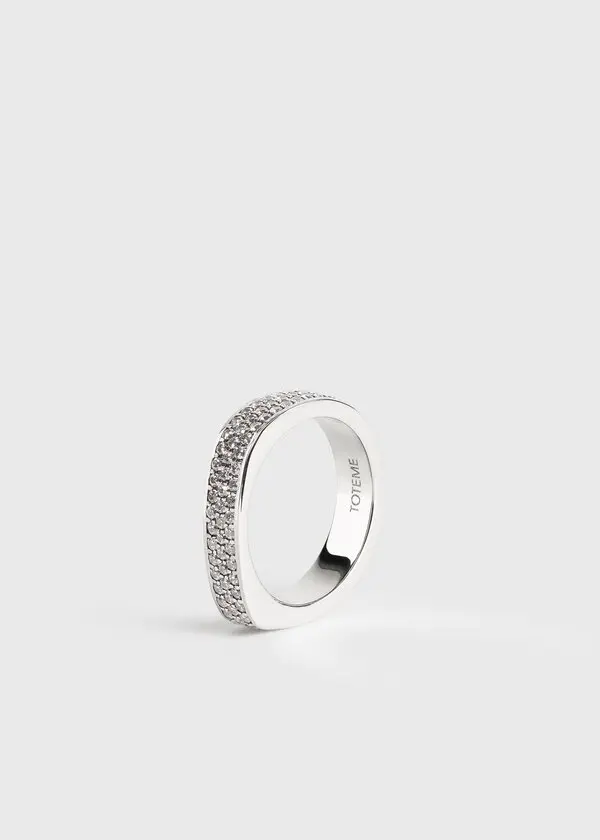 TOTEME Signature Pavé Ring