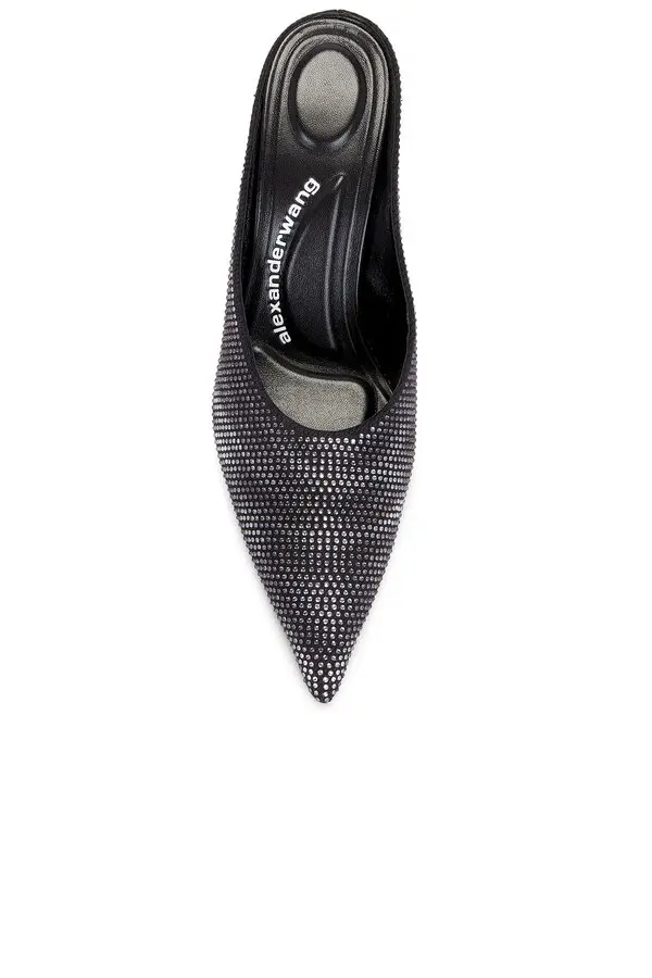 Alexander Wang Irina Mule - Grey Aged