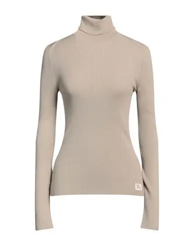 Burberry Turtleneck Knit Top - Beige