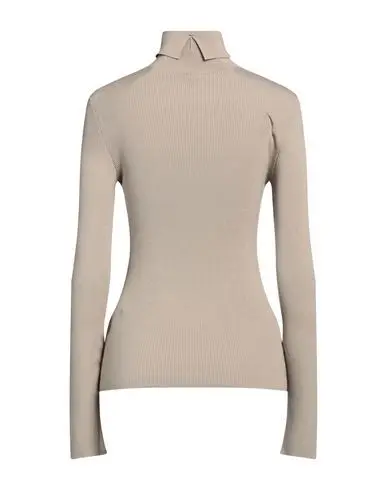 Burberry Turtleneck Knit Top - Beige