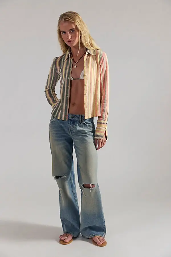 Free People We The Free Tennessee Boyfriend Jeans - Vintage Vibes
