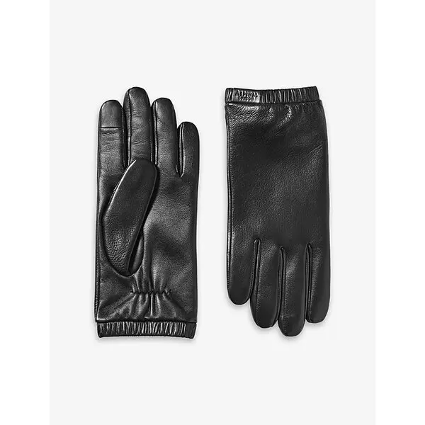ASPINAL OF LONDON Leather Gloves - Black
