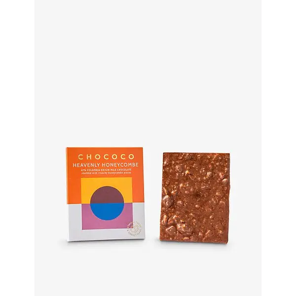 CHOCOCO Heavenly Honeycomb 47% Milk Chocolate Bar 75g - One-color