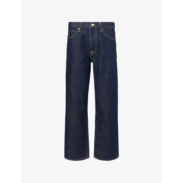FRAME The Hang Five-pockets Straight-leg Mid-rise Denim Jeans - Homer