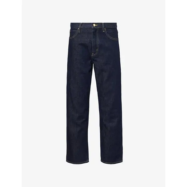 FRAME The Hang Five-pocket Straight-leg Mid-rise Denim Jeans - Rinse