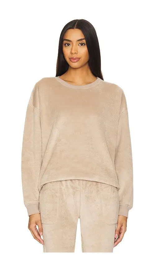 Eberjey Reversible Plush Sweatshirt