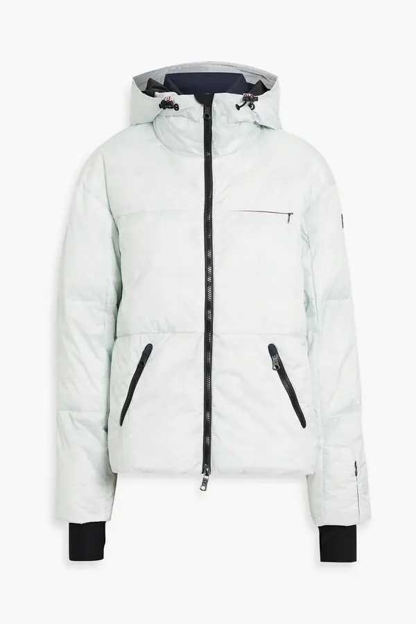 ERIN SNOW Ledo Quilted Hooded Ski Jacket - Sky Blue