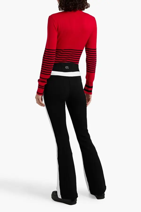 ERIN SNOW Phia Colorblock Flared Ski Pants