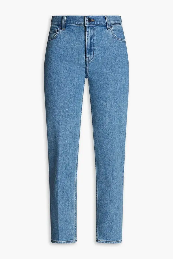 Theory Treeca Cropped Slim-leg Jeans