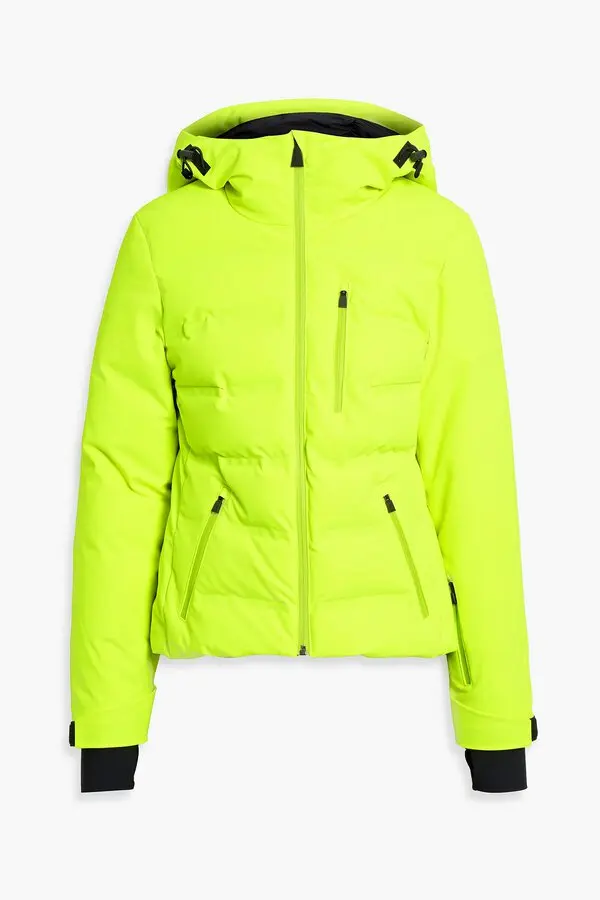 Aztech Mountain Nuke Suit Quilted Down Ski Jacket - Bright Yellow