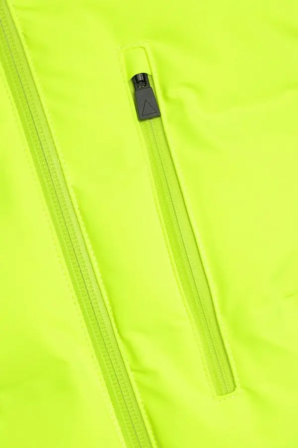 Aztech Mountain Nuke Suit Quilted Down Ski Jacket - Bright Yellow