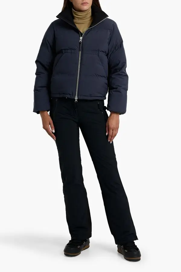 Aztech Mountain Panda Quilted Down Jacket - Navy