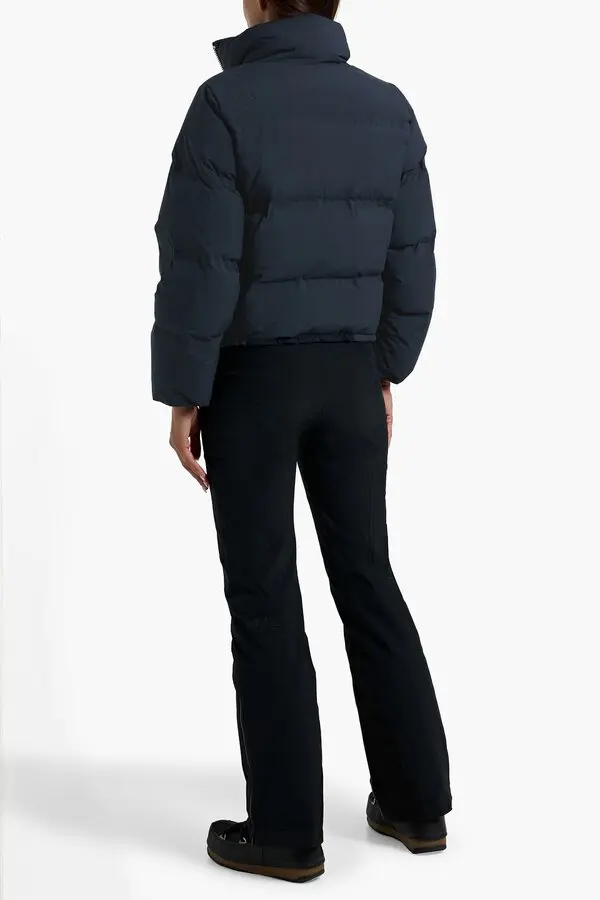 Aztech Mountain Panda Quilted Down Jacket - Navy
