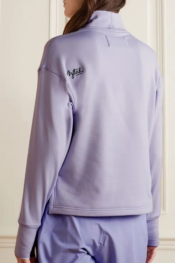 Aztech Mountain Kristi's Stretch Turtleneck Sweatshirt - Lilac