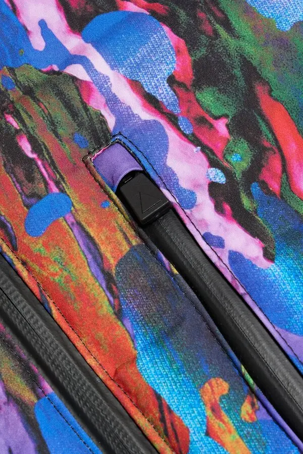 Aztech Mountain Quilted Printed Down Ski Jacket - Multicolor