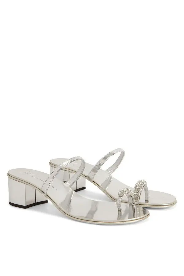 GIUSEPPE ZANOTTI Ring 40 Thong Sandals