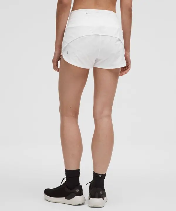 Lululemon Speed Up High-rise Lined Short 2.5 - White