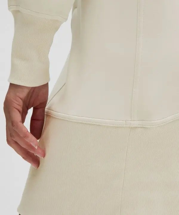 Lululemon Softstreme Long-Sleeve Half-Zip Dress In Bone - 32% Off |  Editorialist