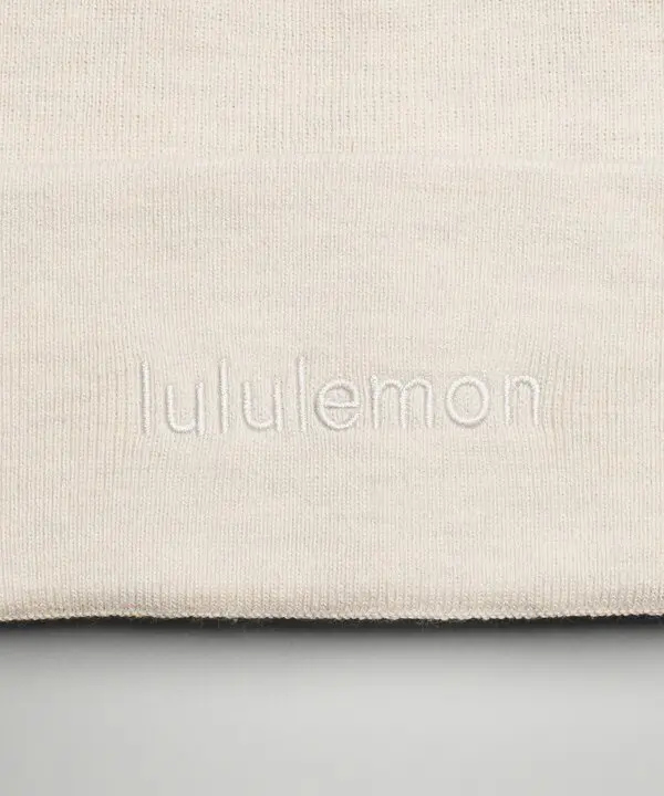 Lululemon Beanie - Heathered Bone