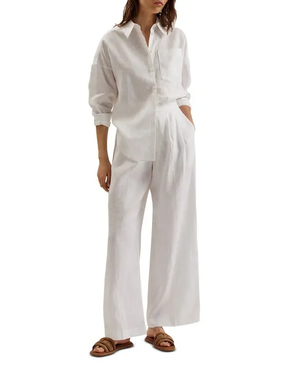 Ted Baker London Toloca Oversized Long Sleeve Shirt