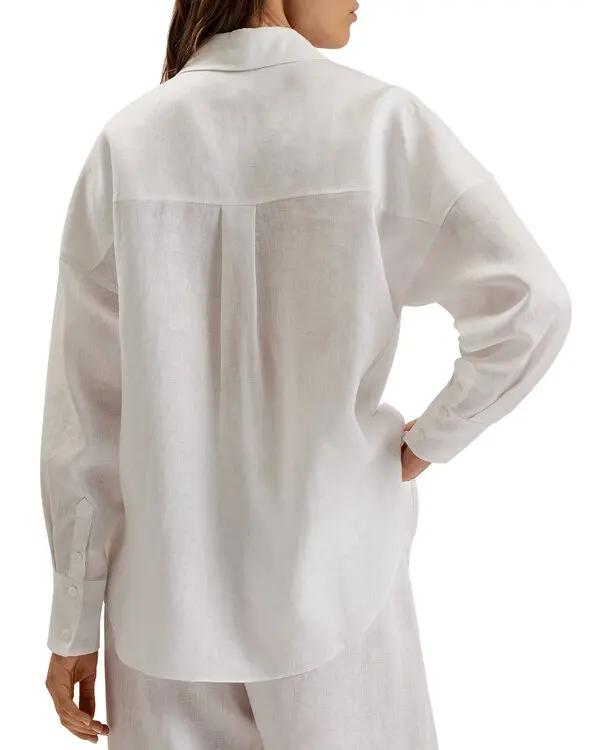 Ted Baker London Toloca Oversized Long Sleeve Shirt