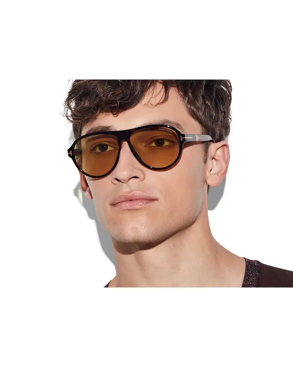 TOM FORD Pilot Sunglasses, 59mm