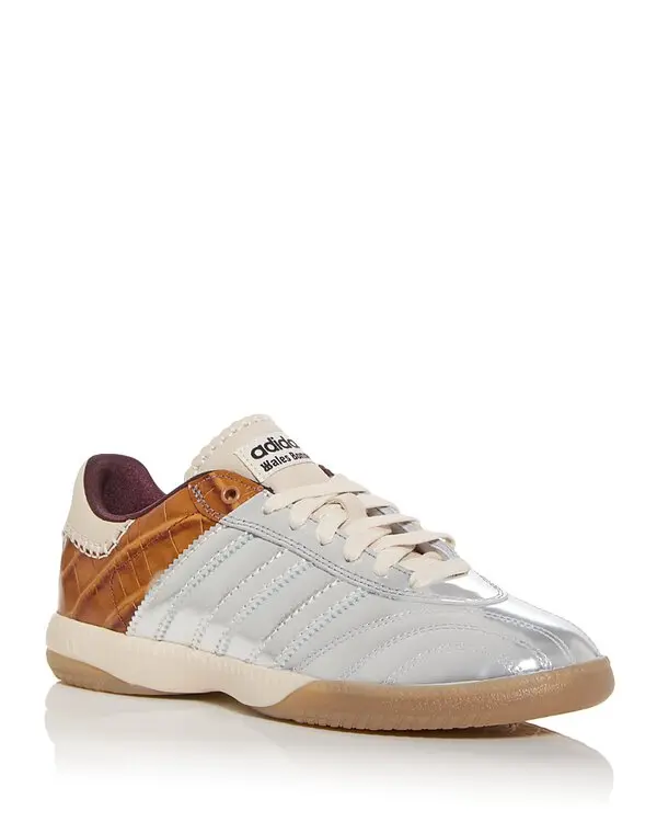 Wales Bonner X Adidas Samba Metallic Low Top Sneakers In Silver - 60% Off |  Editorialist