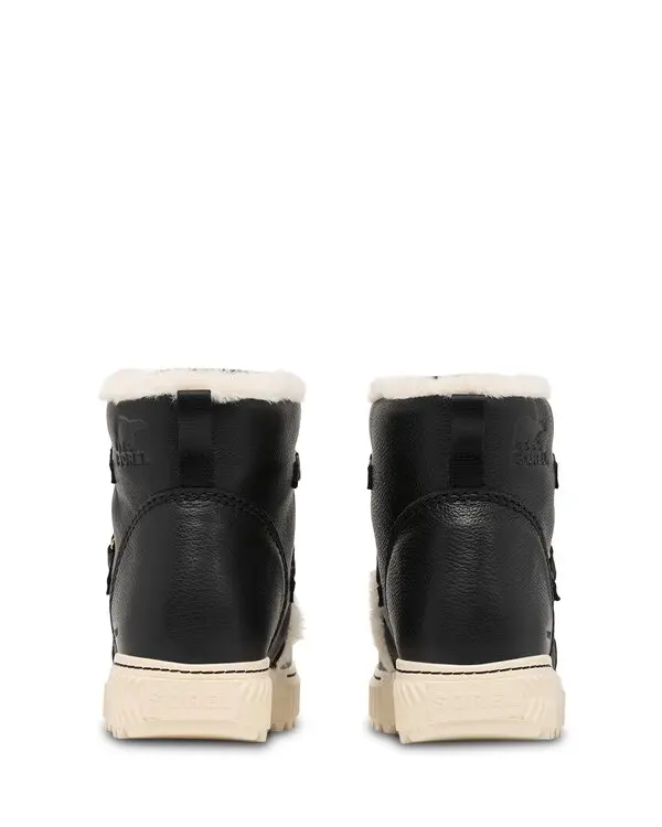 Sorel Ona Ave Faux Fur Trim Ankle Boots
