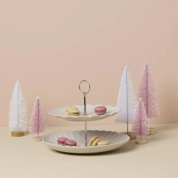 LENOX French Perle Tiered Stand