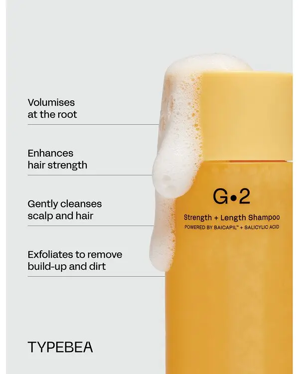 TYPEBEA G2 Strength + Length Shampoo 8.5 Oz