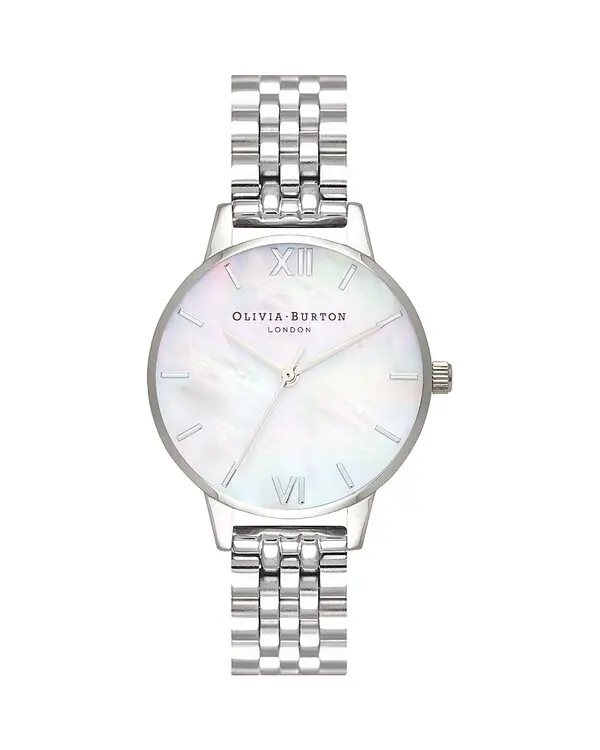 OLIVIA BURTON Classics 30mm Watch - White/silver