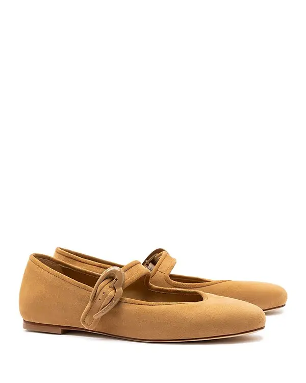 Larroude Verona Flats - Peanut