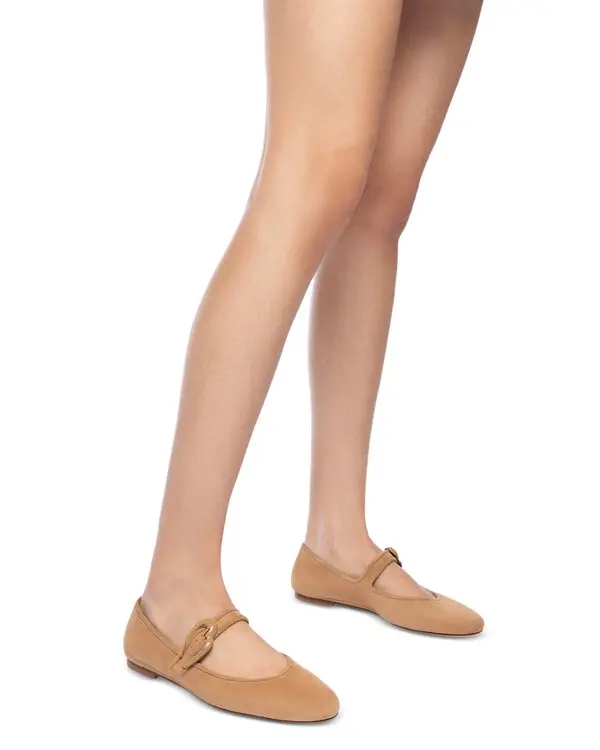 Larroude Verona Flats - Peanut