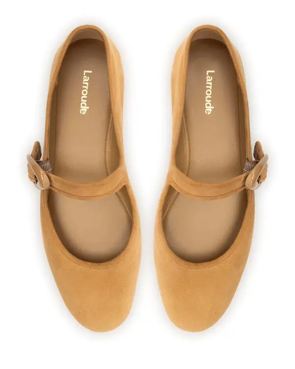 Larroude Verona Flats - Peanut