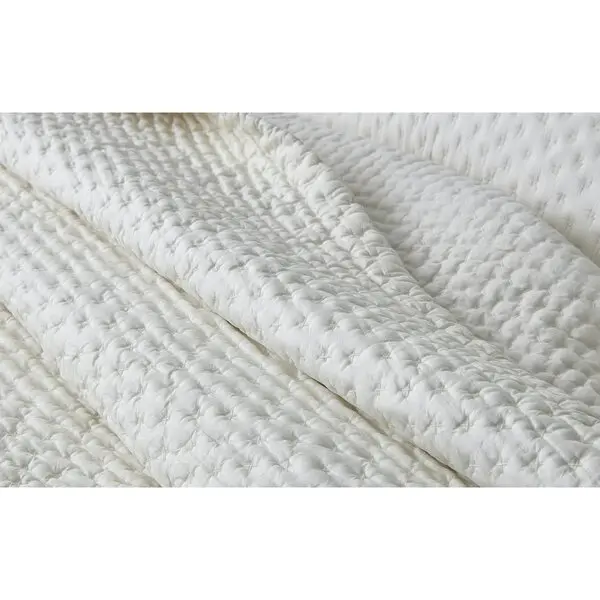 MATOUK Margaret Silk Quilt, Full/queen - Abalone