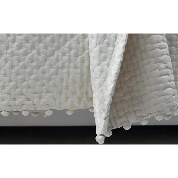 MATOUK Margaret Silk Quilt, Full/queen - Abalone