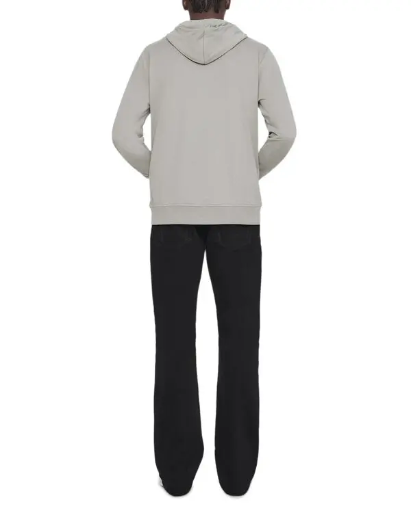 ALLSAINTS Brace Pullover Hoodie - Pebble Grey