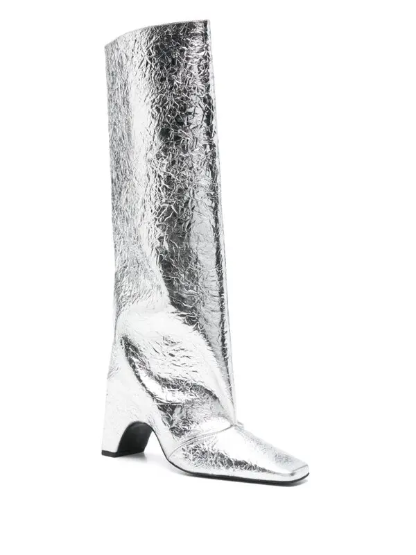 Coperni 85mm Foil Bridge Boots
