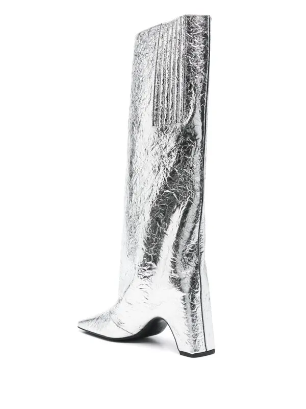 Coperni 85mm Foil Bridge Boots