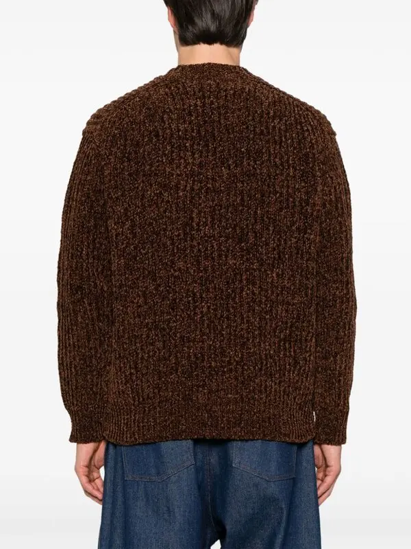 Junya Watanabe Chenille Sweater - Brown