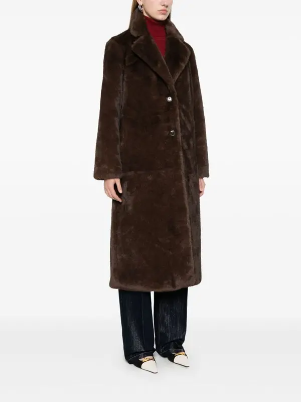 Ralph Lauren Faux-Fur Coat In Brown - 31% Off | Editorialist