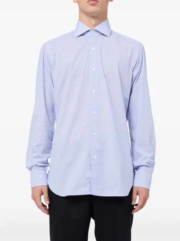 BARBA NAPOLI Dot-print Shirt