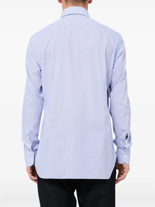 BARBA NAPOLI Dot-print Shirt