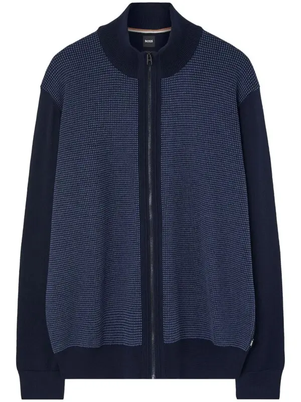 BOSS Daveto Virgin Wool Cardigan