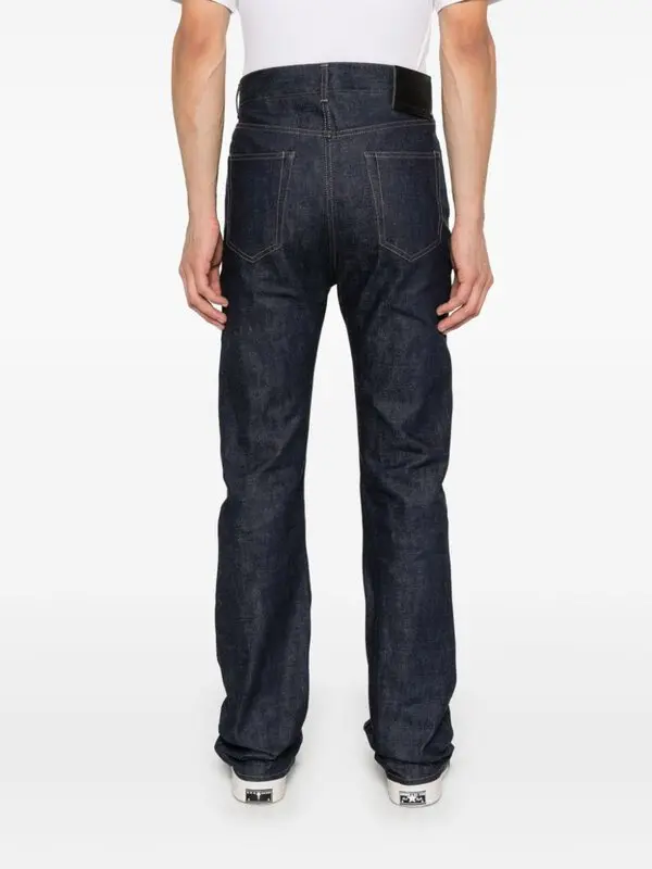 Rick Owens Jim Cut Jeans In Blue - 50% Off | Editorialist