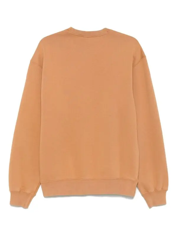 Champion Logo-patch Sweatshirt - Orange