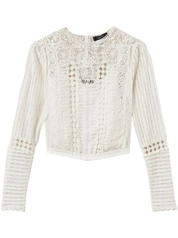 TWINSET Embroidered Blouse