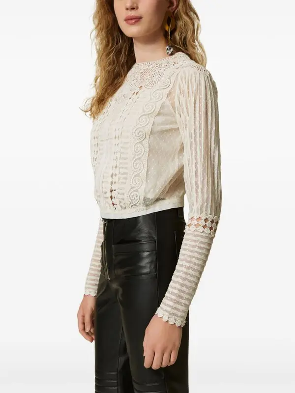 TWINSET Embroidered Blouse