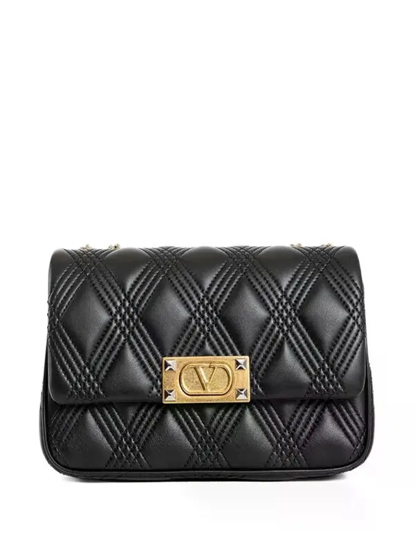Valentino Garavani Medium Quiltie 67 Shoulder Bag - Black